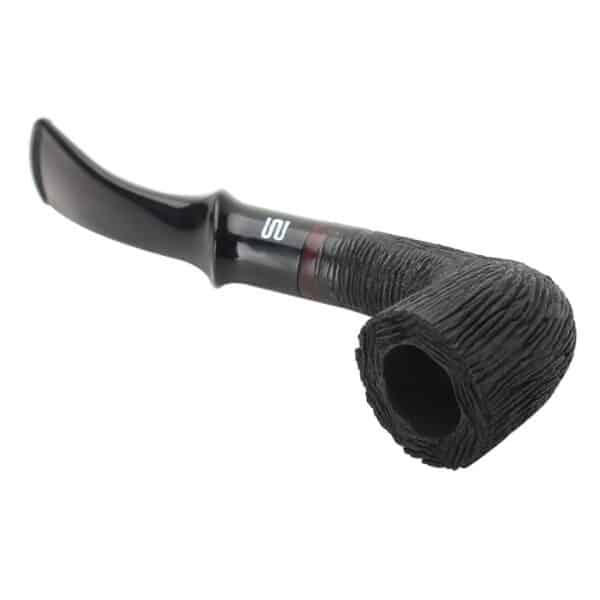 Pipe en bois de bruyère, avec embout incurvé • Maison du Bois