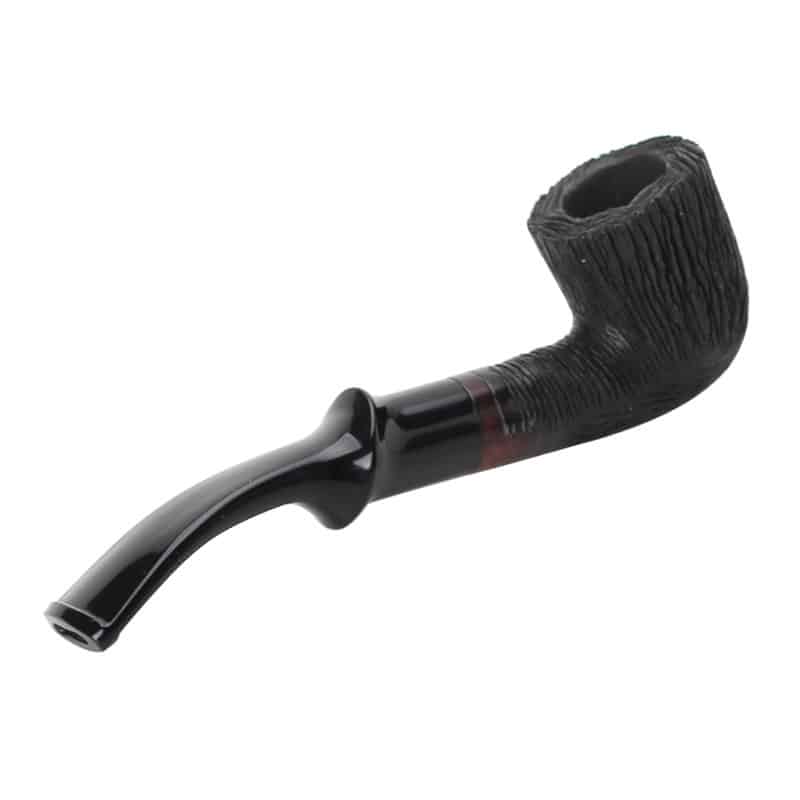 Pipe en bois de bruyère, avec embout incurvé • Maison du Bois