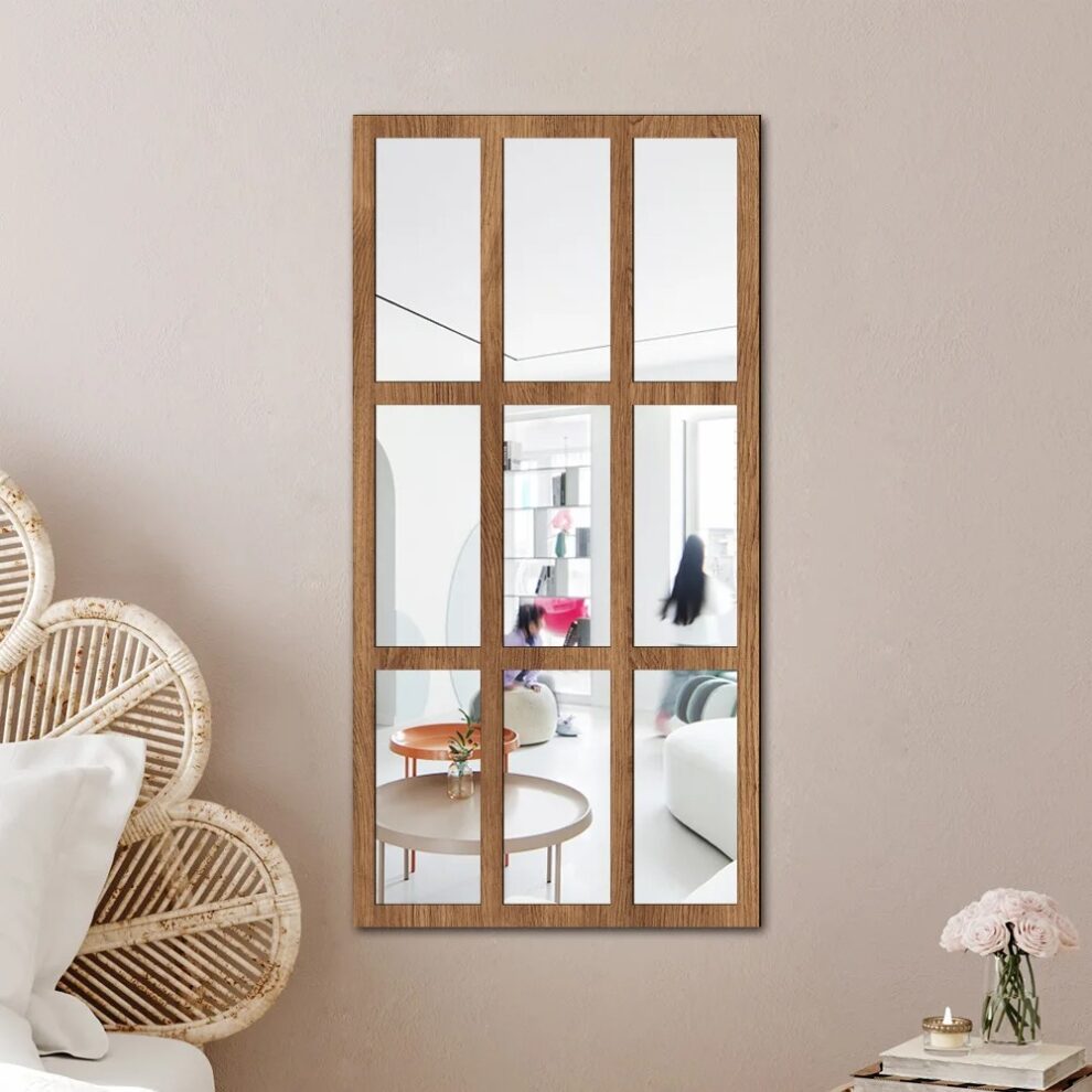 Miroir rectangulaire en bois design • Maison du Bois